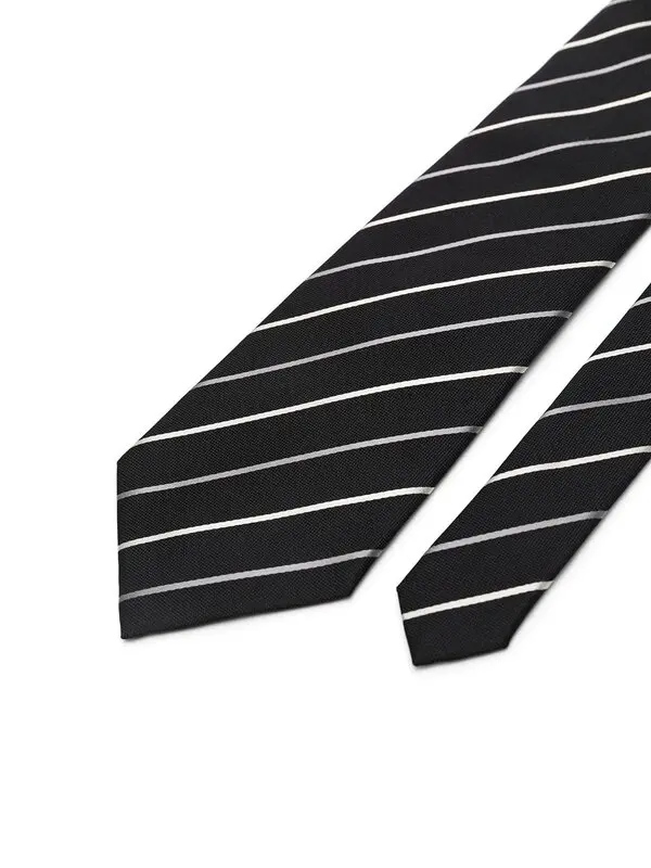 Saint Laurent Silk Cravat - Black