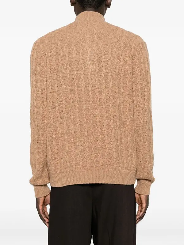 Etro Roma Cashmere Quarter-zip Jumper - Multicolor