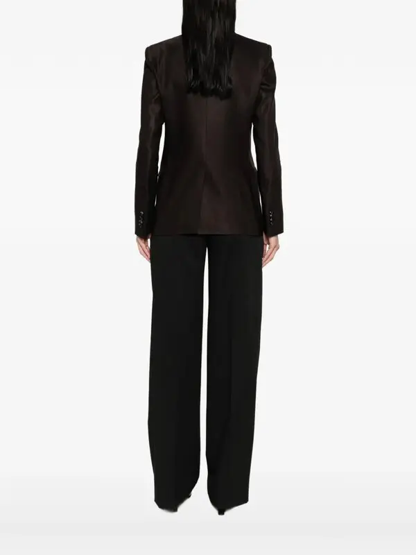 Tagliatore Parigi Double-breasted Linen Blend Blazer