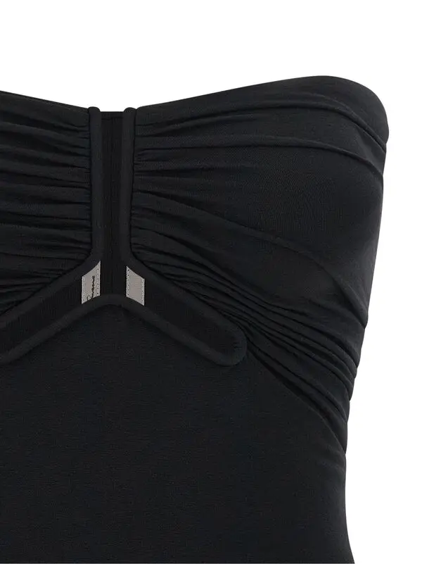 Rick Owens Alannah' Bustier Top - Black