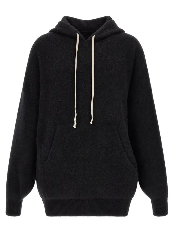 Rick Owens Hun Hoodie - Black