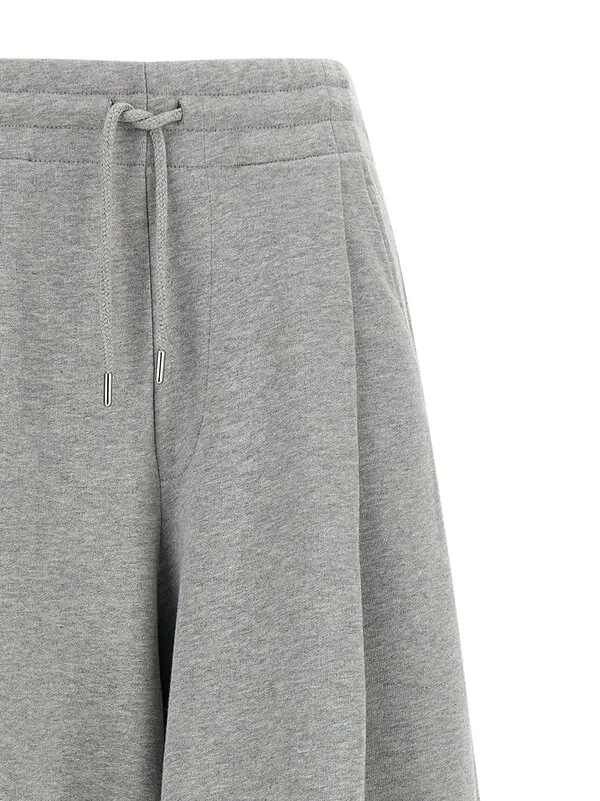 Dries Van Noten Hadium Cotton Mélange Jersey Pants - Gray