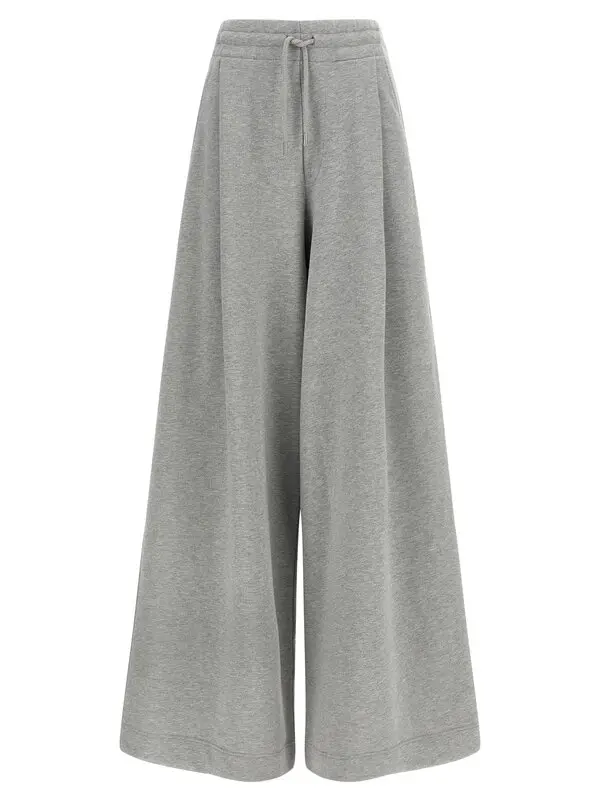 Dries Van Noten Hadium Cotton Mélange Jersey Pants - Gray
