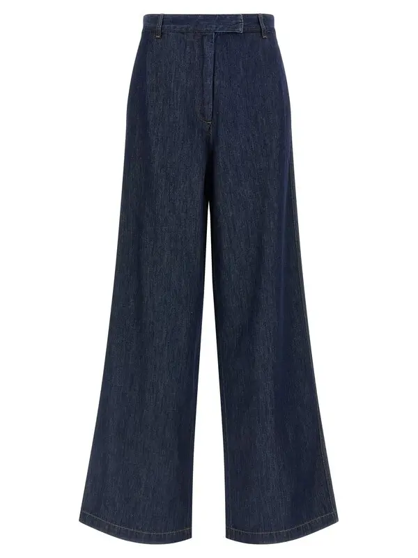 Dries Van Noten Penn Den Wide Leg Jeans