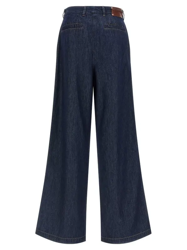 Dries Van Noten Penn Den Wide Leg Jeans