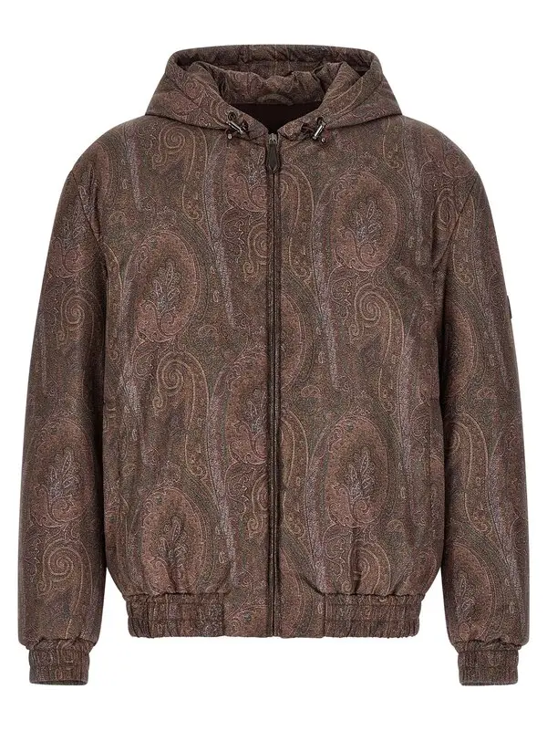Etro Arnica' Bomber Jacket - Brown