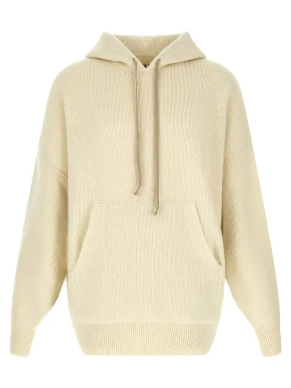 Rick Owens Hun' Hoodie - White