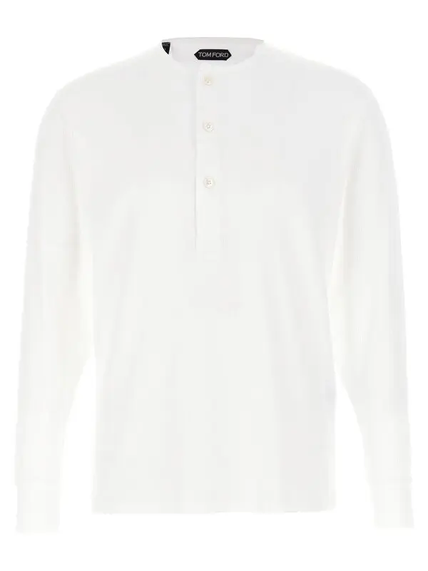 TOM FORD Ribbed Cotton T-shirt