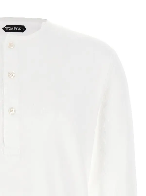TOM FORD Ribbed Cotton T-shirt