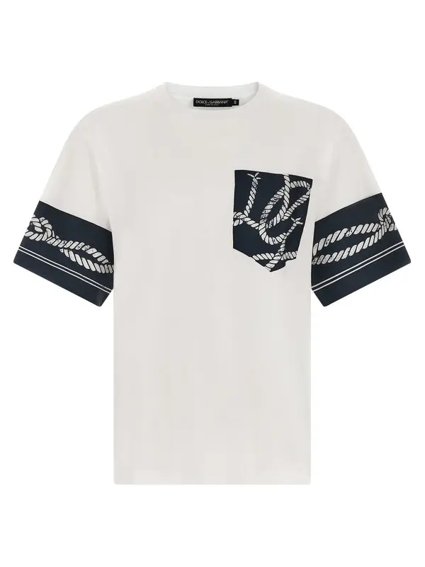 Dolce & Gabbana Marina' T-shirt - Blue