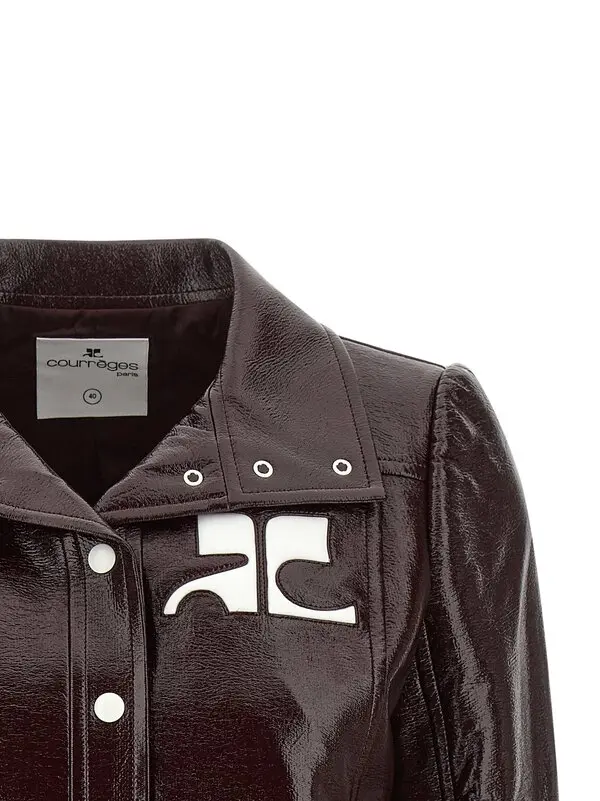 COURREGES Courrèges Reedition Vinyl Jacket - Multicolor