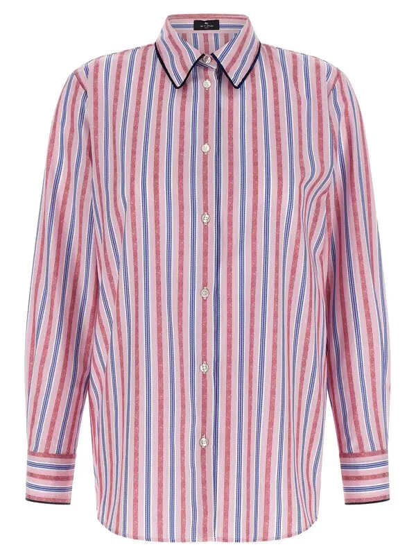 Etro Fil Coupé Striped Shirt - Multicolor