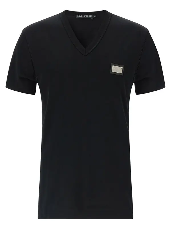 Dolce & Gabbana Logo T-shirt - Black