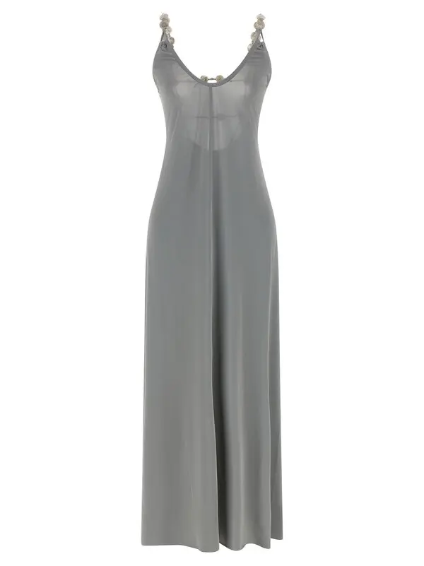 ERES Sculpturale Maxi Dress - Silver