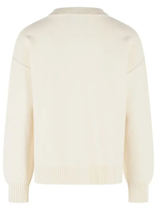 AMI Paris Virgin Wool Cardigan