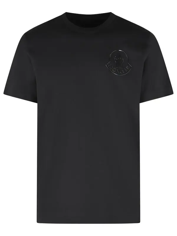 Moncler Cotton T-shirt - Black