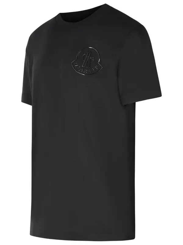 Moncler Cotton T-shirt - Black