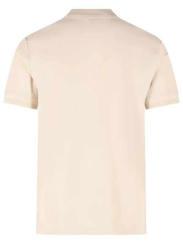 Burberry Eddie Ekd' Beige Cotton Polo Shirt - Cream
