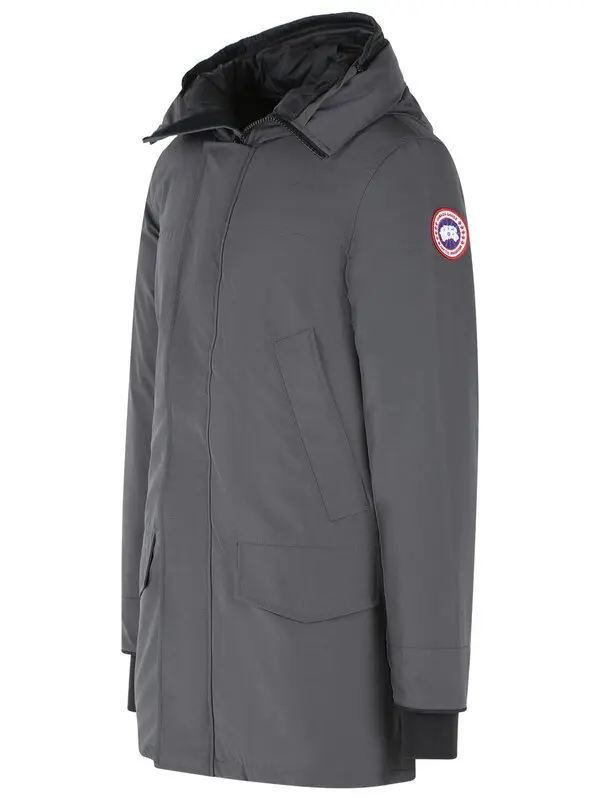 Canada Goose Langford' Polyester And Grey Cotton Parka