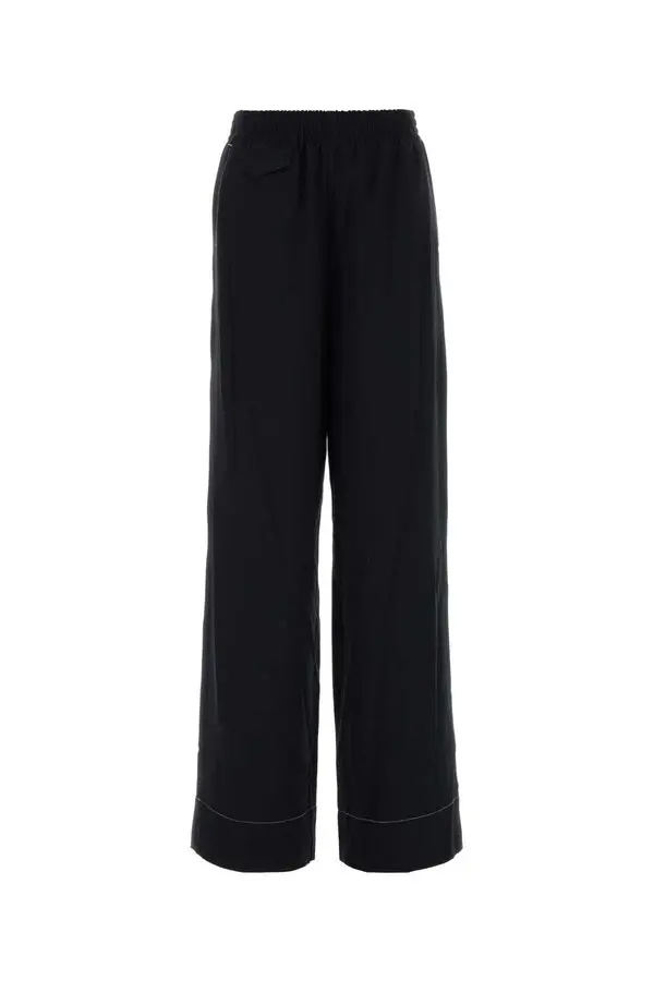 A.p.c. Wide-leg Viscose Blend Pants