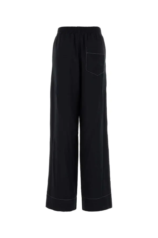 A.p.c. Wide-leg Viscose Blend Pants