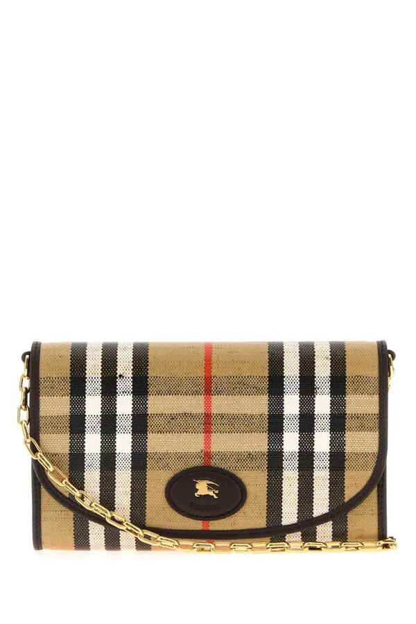 Burberry Printed Canvas Highlands Wallet - Multicolor