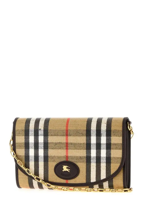 Burberry Printed Canvas Highlands Wallet - Multicolor