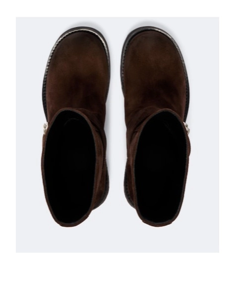 Balenciaga Venom Suede Biker Boots