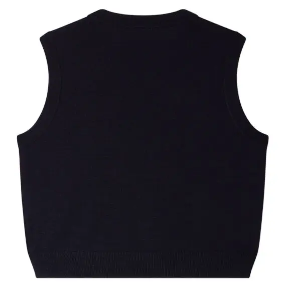 Bonpoint Argyle Cherry-intarsia Sweater Vest