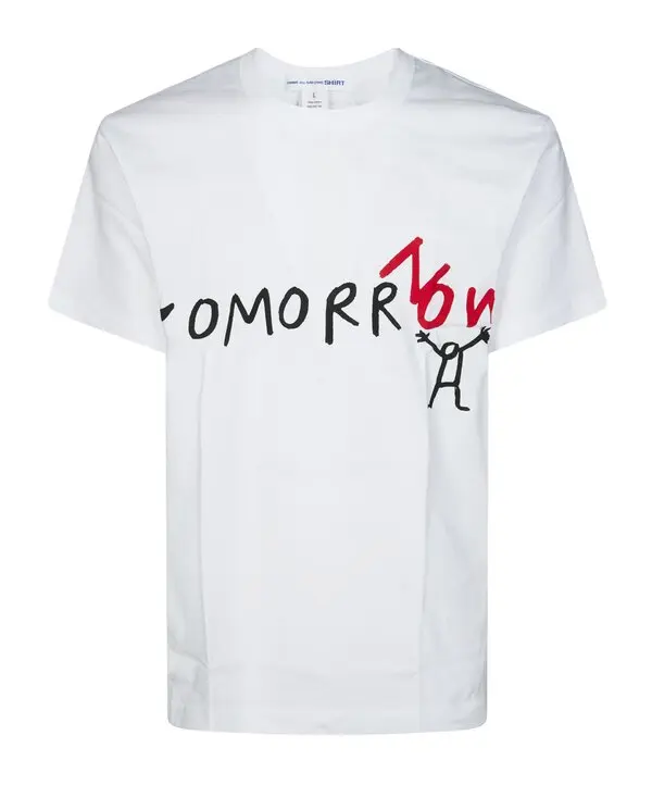 Comme Des Garçons Crew Neck Short-sleeved T-shirt
