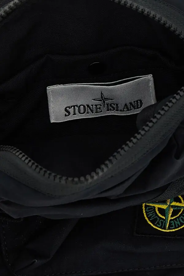 Stone Island Logo Badge Crossbody Bag