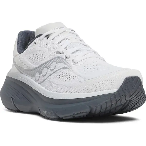 Saucony Guide 19 Running Shoe - White/shadow