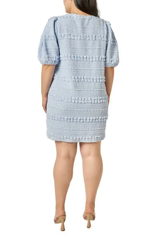 English Factory Smocked Minidress - Powder Blue