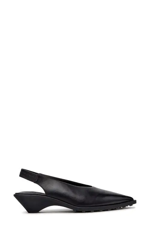 Camper Anita Slingback Pointed Toe Flat - Black