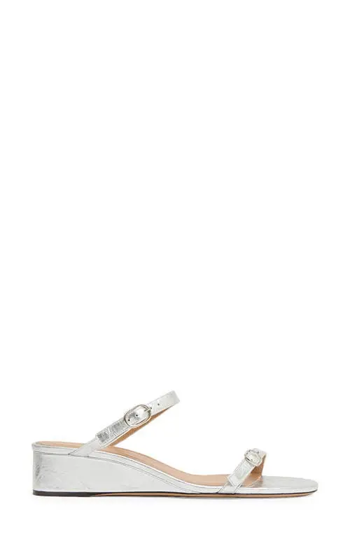 MANSUR GAVRIEL Zeppa Leather Wedge Sandal