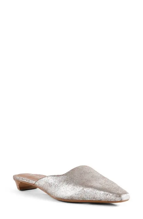 Seychelles Mocktail Ii Pointed Toe Mule - Pewter