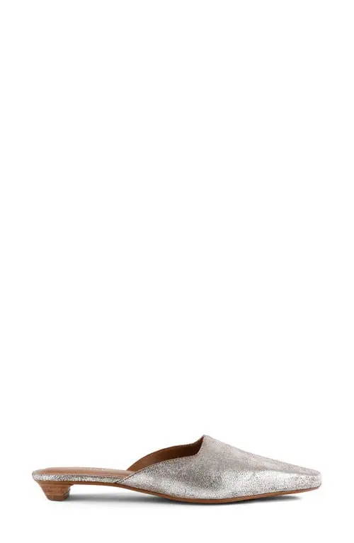 Seychelles Mocktail Ii Pointed Toe Mule - Pewter