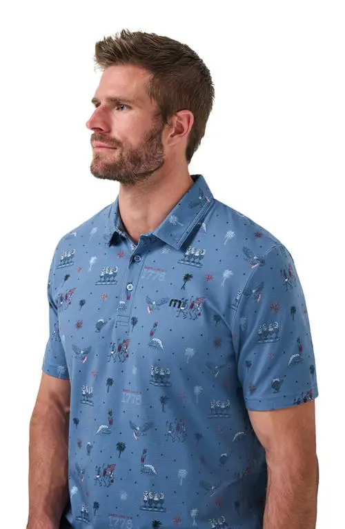 Travis Mathew Comfortknit Festival Performance Polo