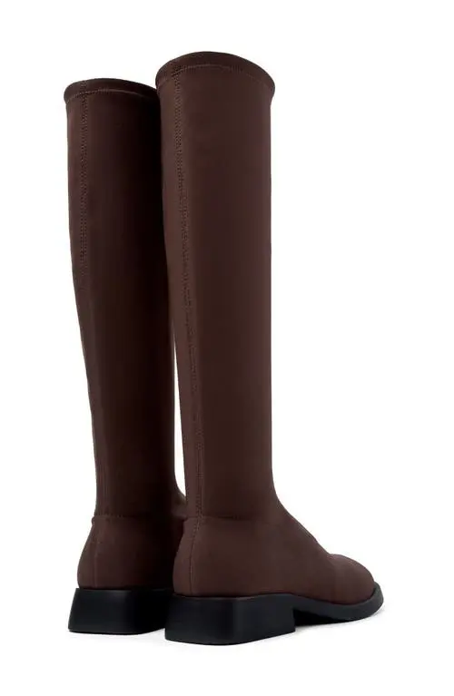 Camper Donna Tall Boot - Dark Brown