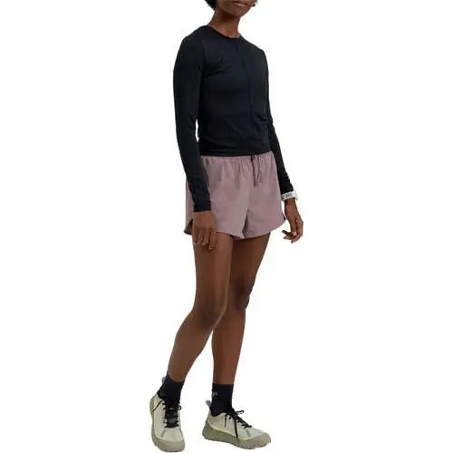 PRUZAN Super Soft Fitted Long-sleeve Top - Onyx