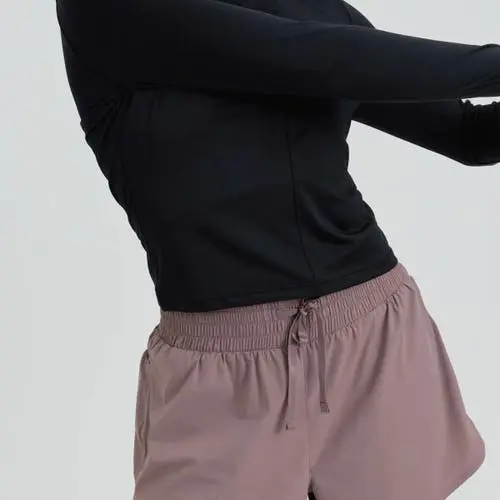 PRUZAN Super Soft Fitted Long-sleeve Top - Onyx