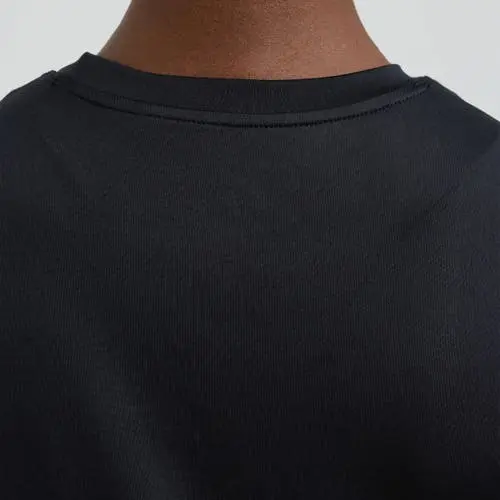 PRUZAN Super Soft Fitted Long-sleeve Top - Onyx