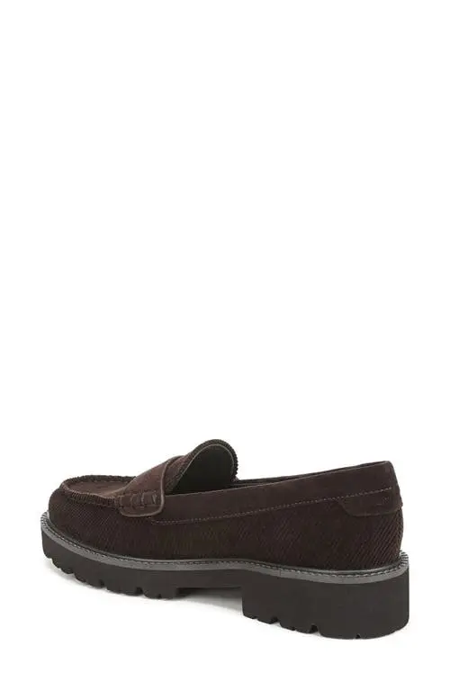 Franco Sarto Saffron Lug Sole Loafers - Brown