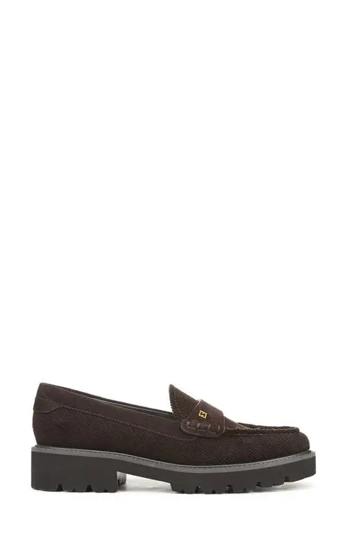 Franco Sarto Saffron Lug Sole Loafers - Brown