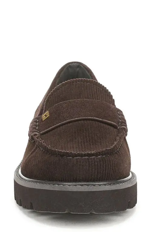 Franco Sarto Saffron Lug Sole Loafers - Brown