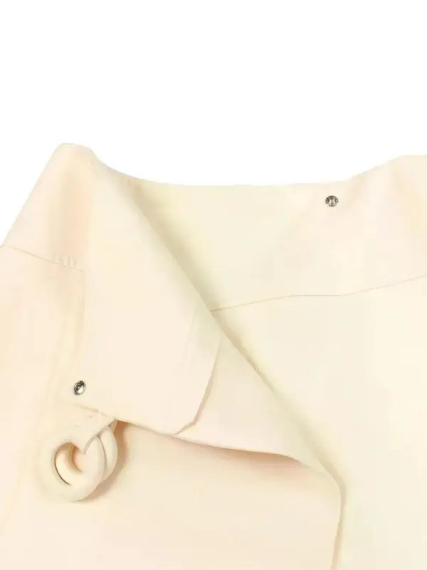 LOUIS VUITTON Mini Wrap-style Pleated Skirt