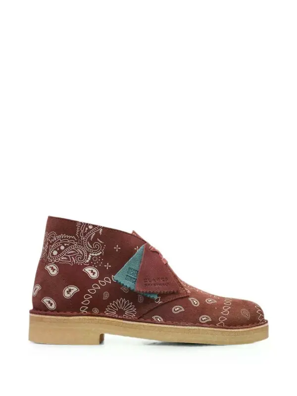 Clarks Desert Paisley Ankle Boots