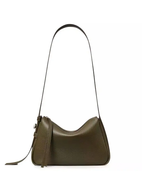 Tory Burch Small Pebbled Leather Shoulder Bag - Green