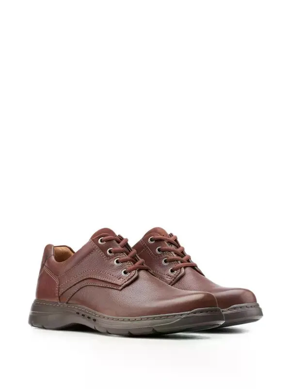 Clarks Un Brawley Pace Leather Shoes