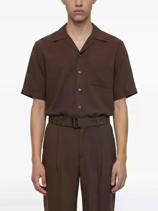Simkhai Cade Camp Short-sleeve Shirt